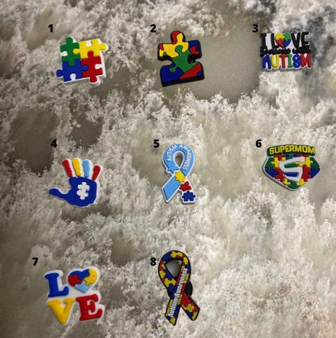 Autism Awareness Shoe Charms, Decoration Trendy Charms Shoe, Autism - Etsy