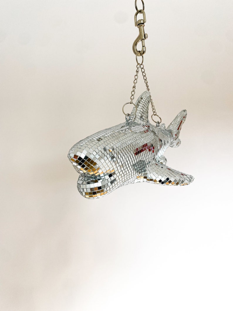 Disco Shark, Disco Ball Shark, Disco Ball, Funky Shark, Home Decor ...