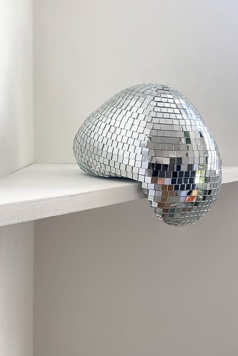 Melting Disco Ball Drippy Discoball Discoball Melted - Etsy