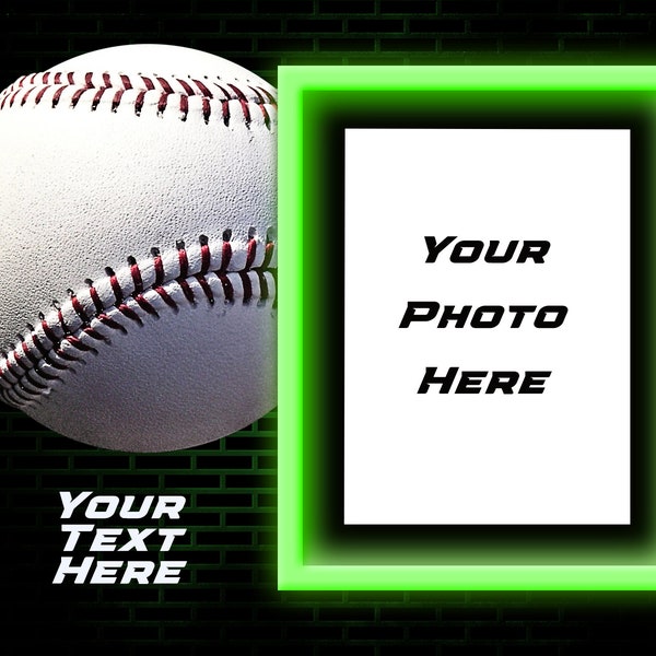 Baseball Frame - Etsy