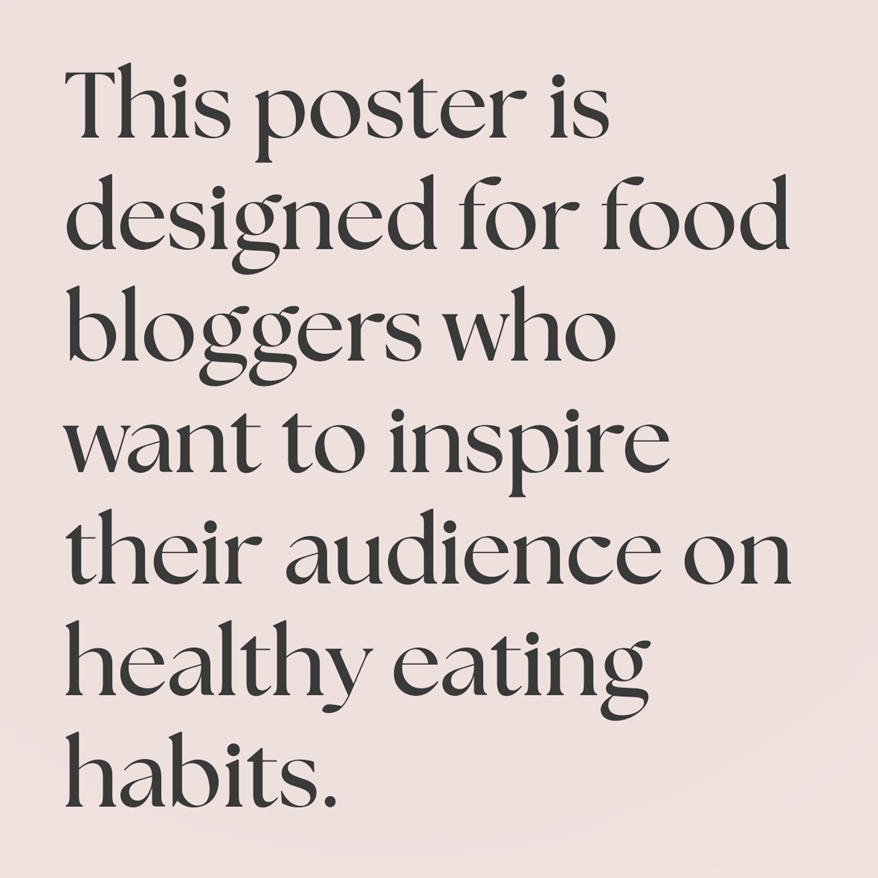 Nutrition Superfood Poster for Food Bloggers and Nutrition - Etsy