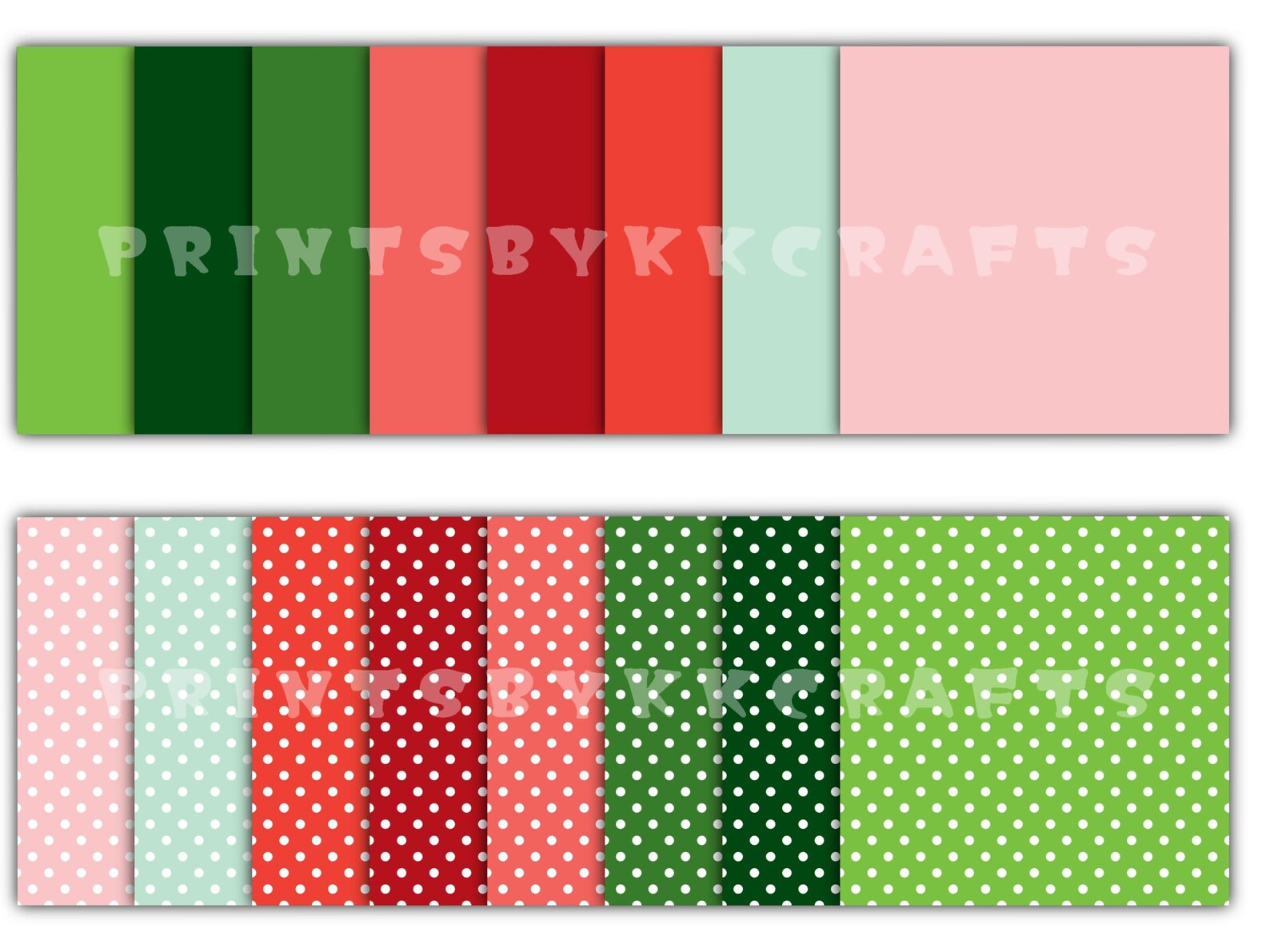 Christmas Digital Paper, Seamless Repeat Printable Pattern, Holiday ...