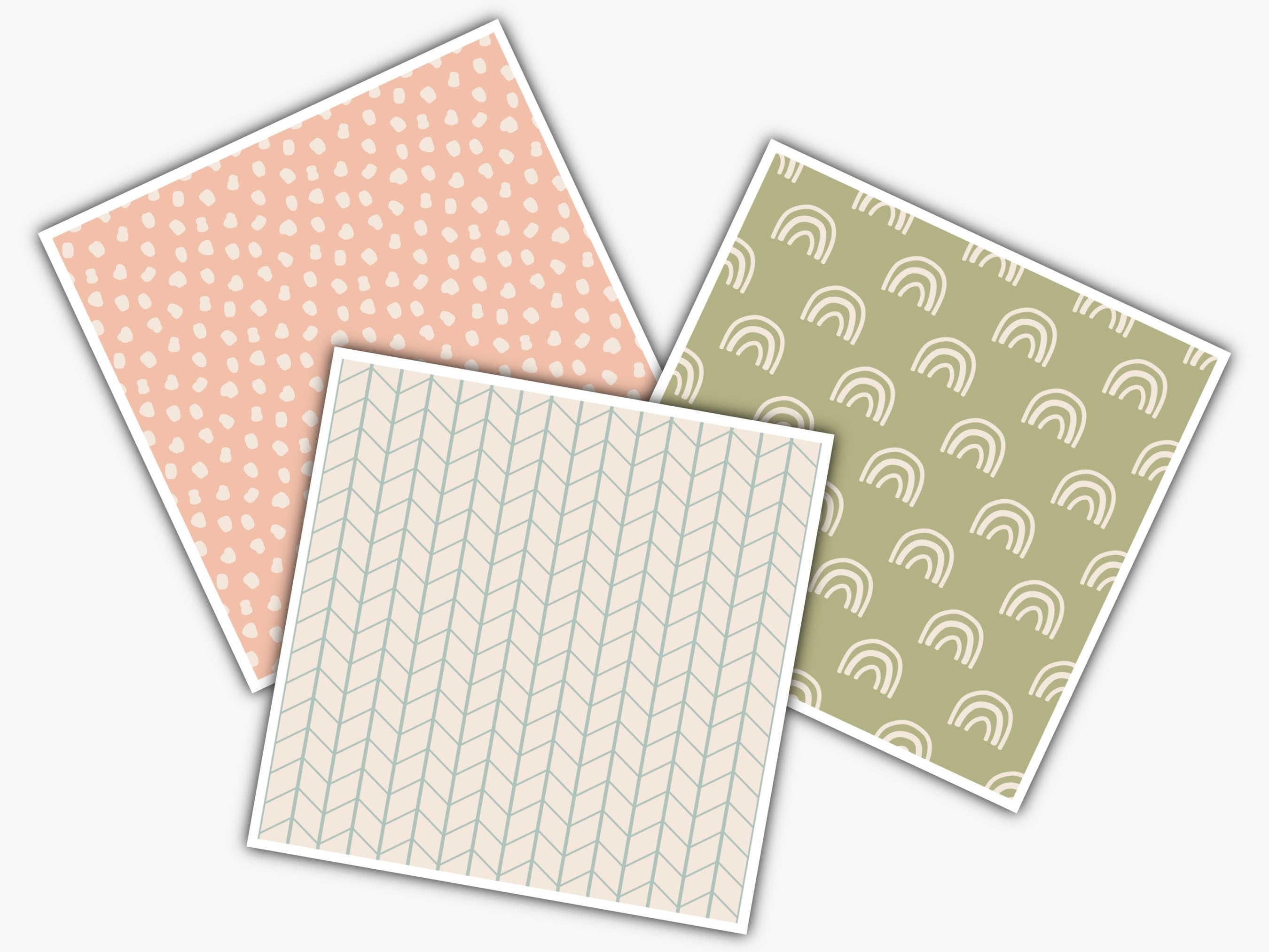 Boho Seamless Digital Paper, Printable Pattern, Instant Download File ...