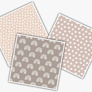 Boho Seamless Digital Paper Pack, Printable Pattern, Instant Download ...