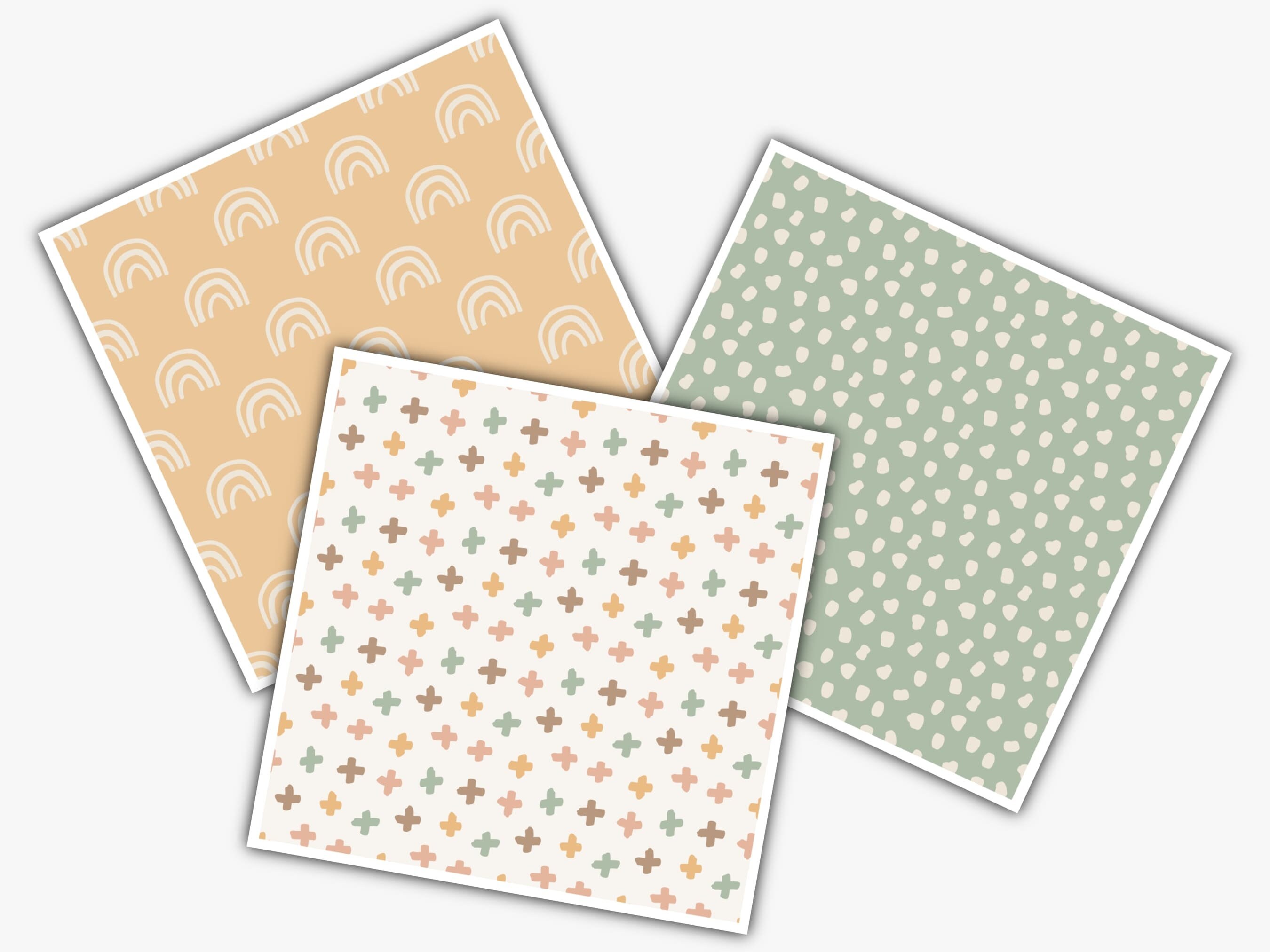 Boho Seamless Digital Paper, Printable Pattern, Instant Download File ...