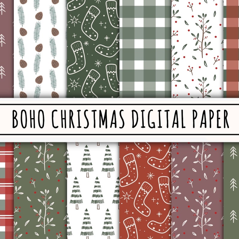 Boho Christmas - Etsy
