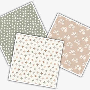 Boho Seamless Digital Paper, Printable Pattern, Instant Download File ...