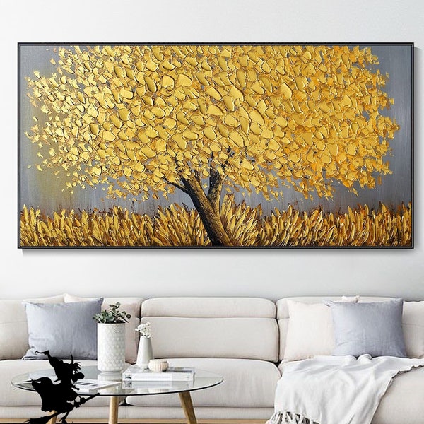 Large Tree Paintings - Etsy