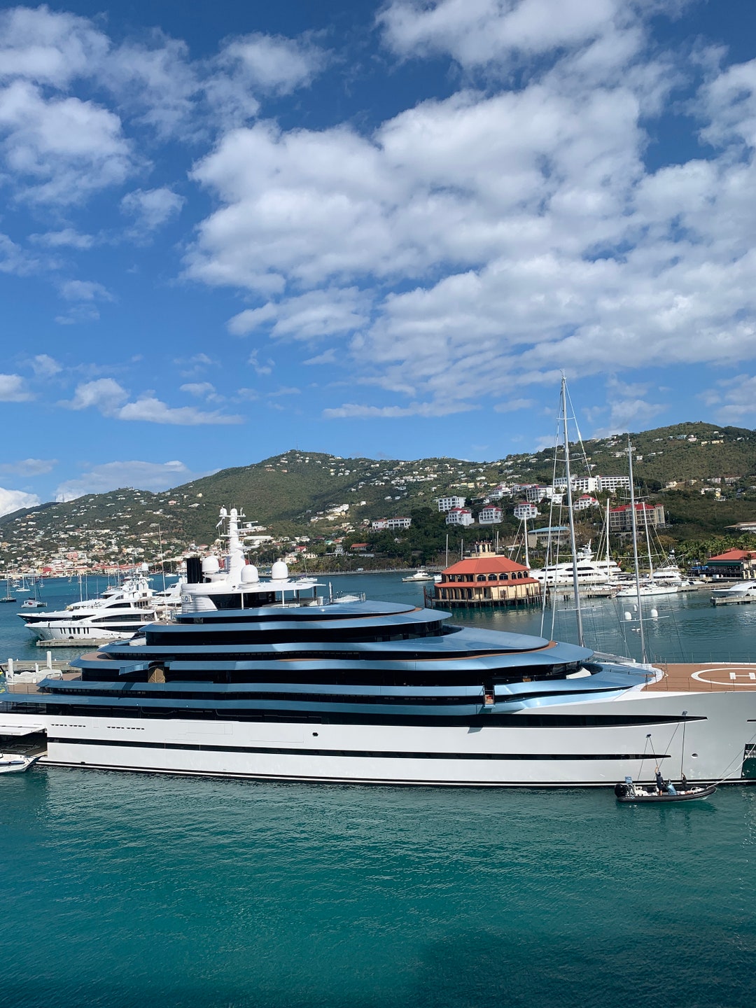 Saint Thomas Port: Caribbean Paradise View - Etsy