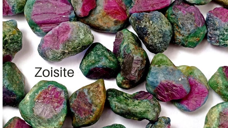 Ruby Zoisite Thumbnail - Etsy