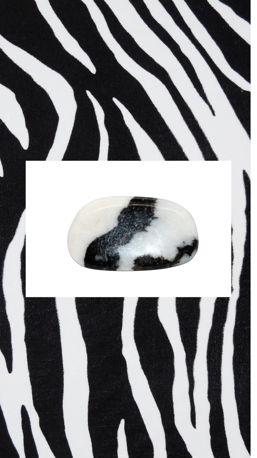 Zebra Stone Wallpaper - Etsy