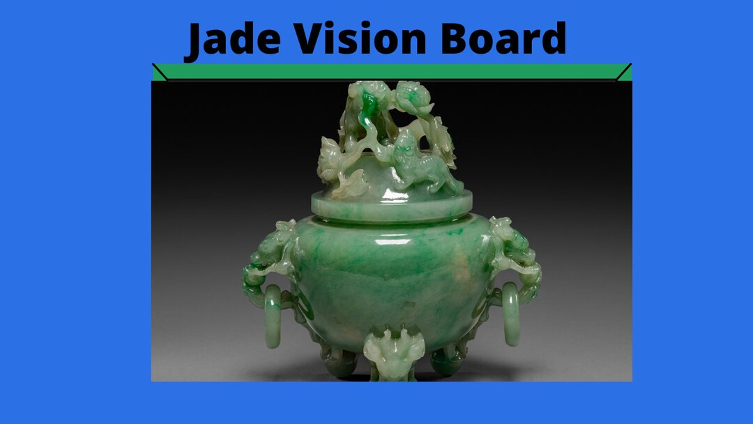 Jade Vision Board and Information - Etsy