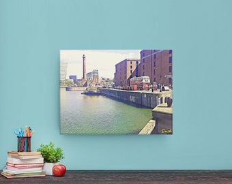 Liverpool Prints Waterfront - Etsy