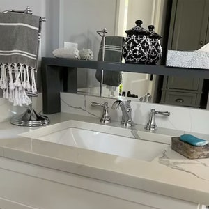 Over the Counter Shelf, Wood Countertop Organizer, Over the Sink Shelf ...