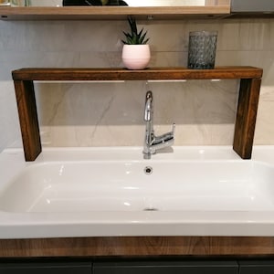 Over the Sink Shelf, Bathroom Shelf, Bathroom Storage, Minimalist ...