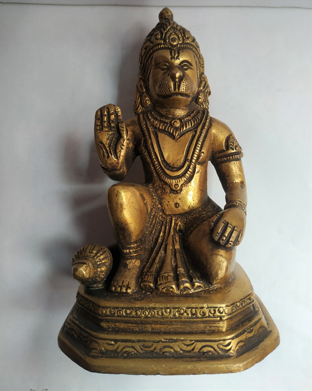 15cm Tall 1000gm,monkey God Hanuman in Blessing Position,bajarangabali ...