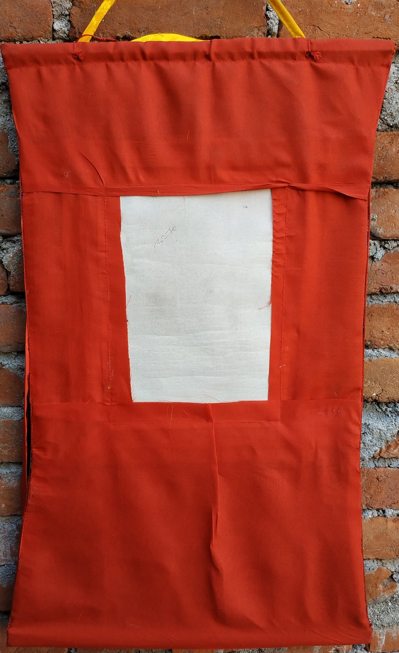 Large Colourful Saraswati Painting Thangka/thanka hand - Etsy