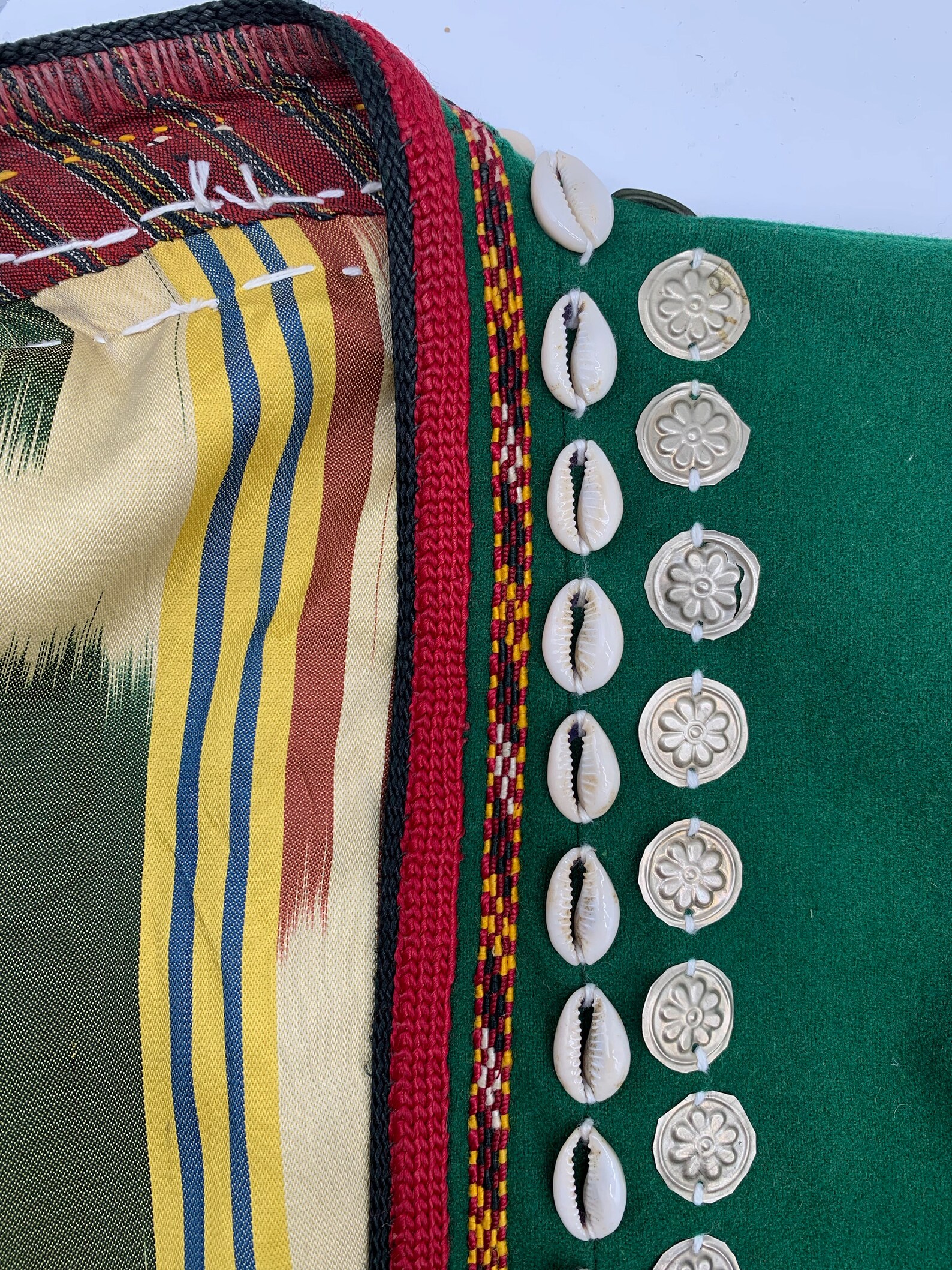 Vintage Handmade Afghani Wool Chapan, Seashell Coat - Etsy