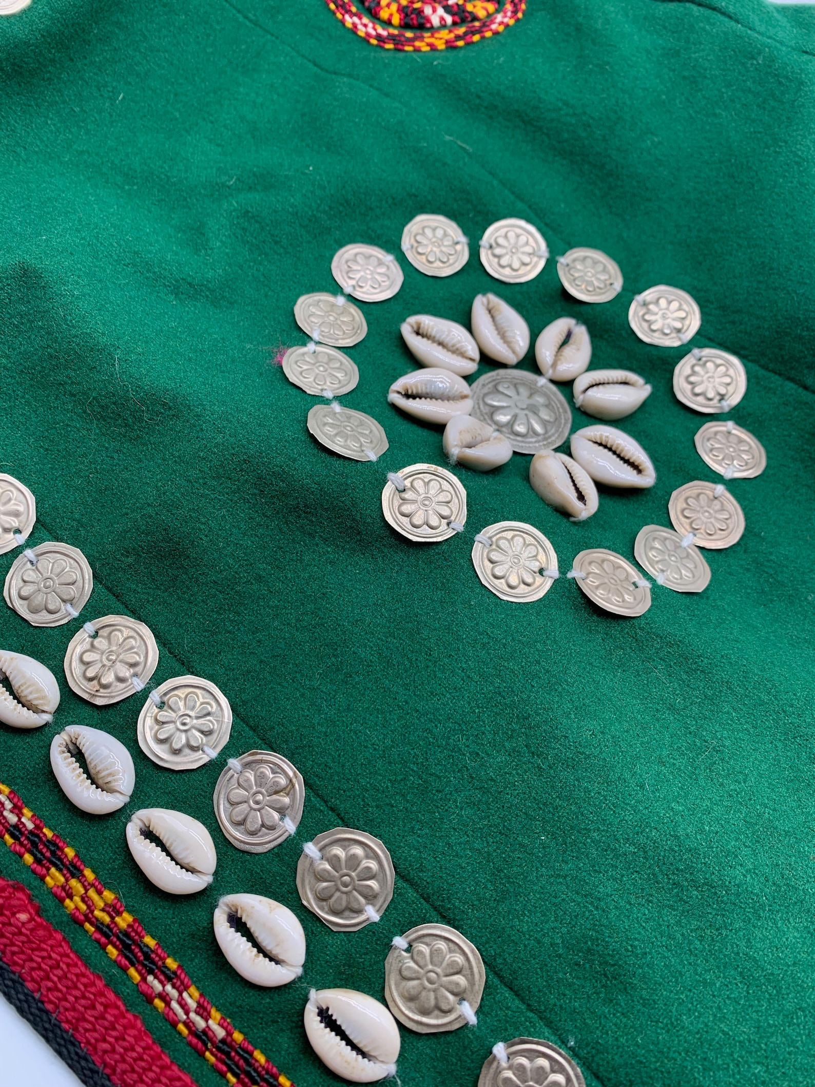 Vintage Handmade Afghani Wool Chapan, Seashell Coat - Etsy