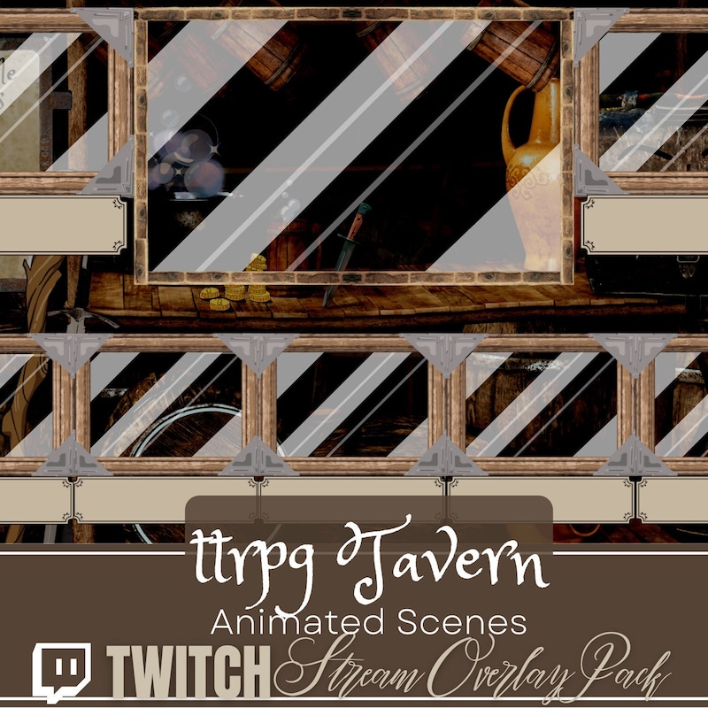 Dnd Twitch Overlay - Etsy