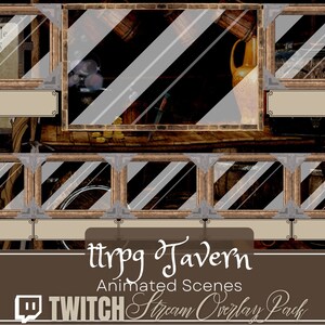 Customizable Animated Twitch Overlay Cozy Witch Kitchen Aesthetic ...