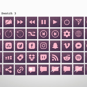 Animated Sakura Spring Stream Deck Icons Set, 800+ Cute Pink Kawaii ...