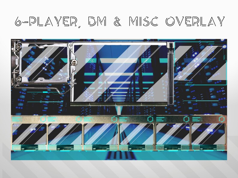 Ttrpg Overlays, Cyber Y2k Overlay, Stream Overlay, Twitch Overlay ...