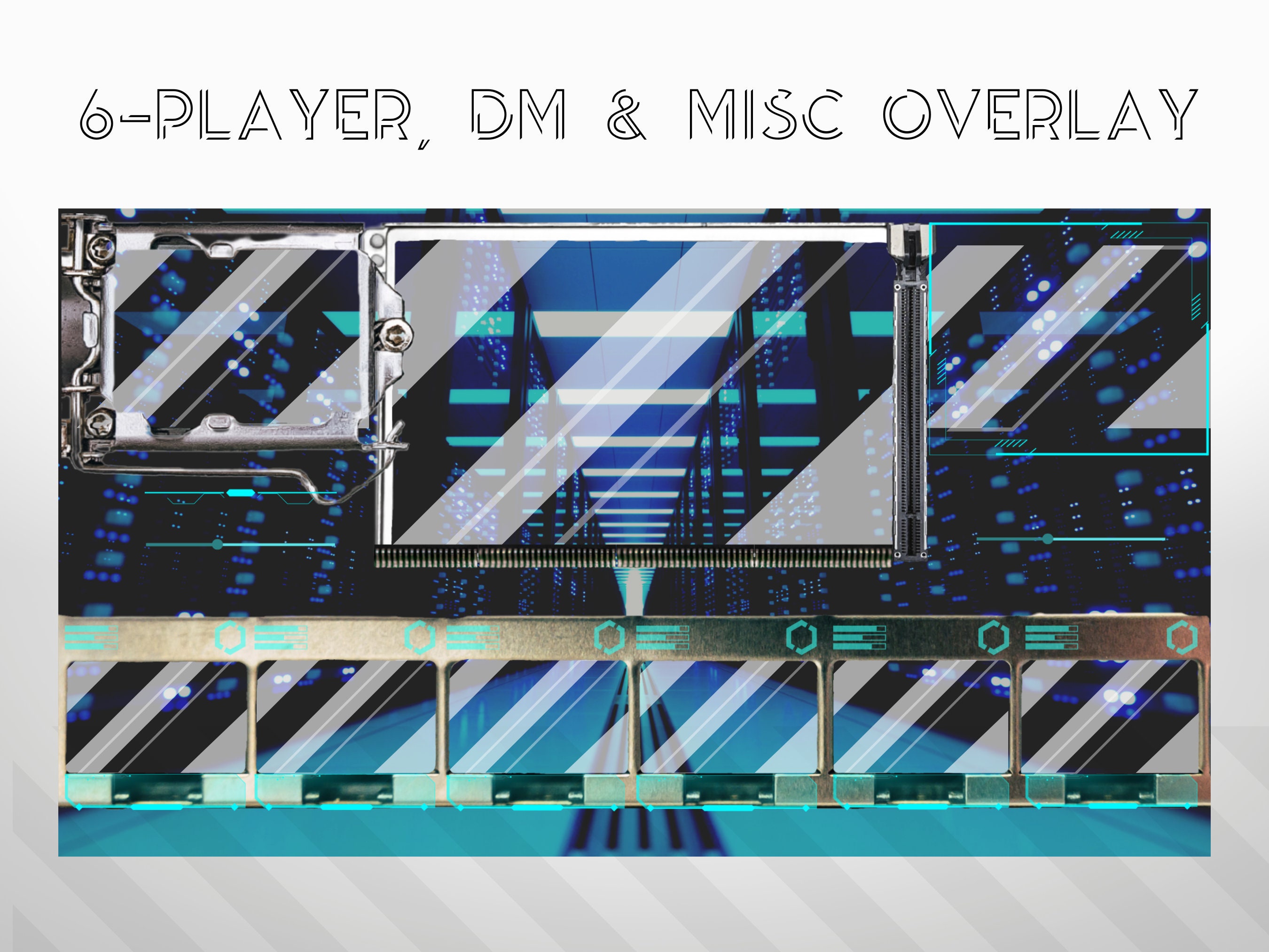 Ttrpg Overlays, Cyber Y2k Overlay, Stream Overlay, Twitch Overlay ...