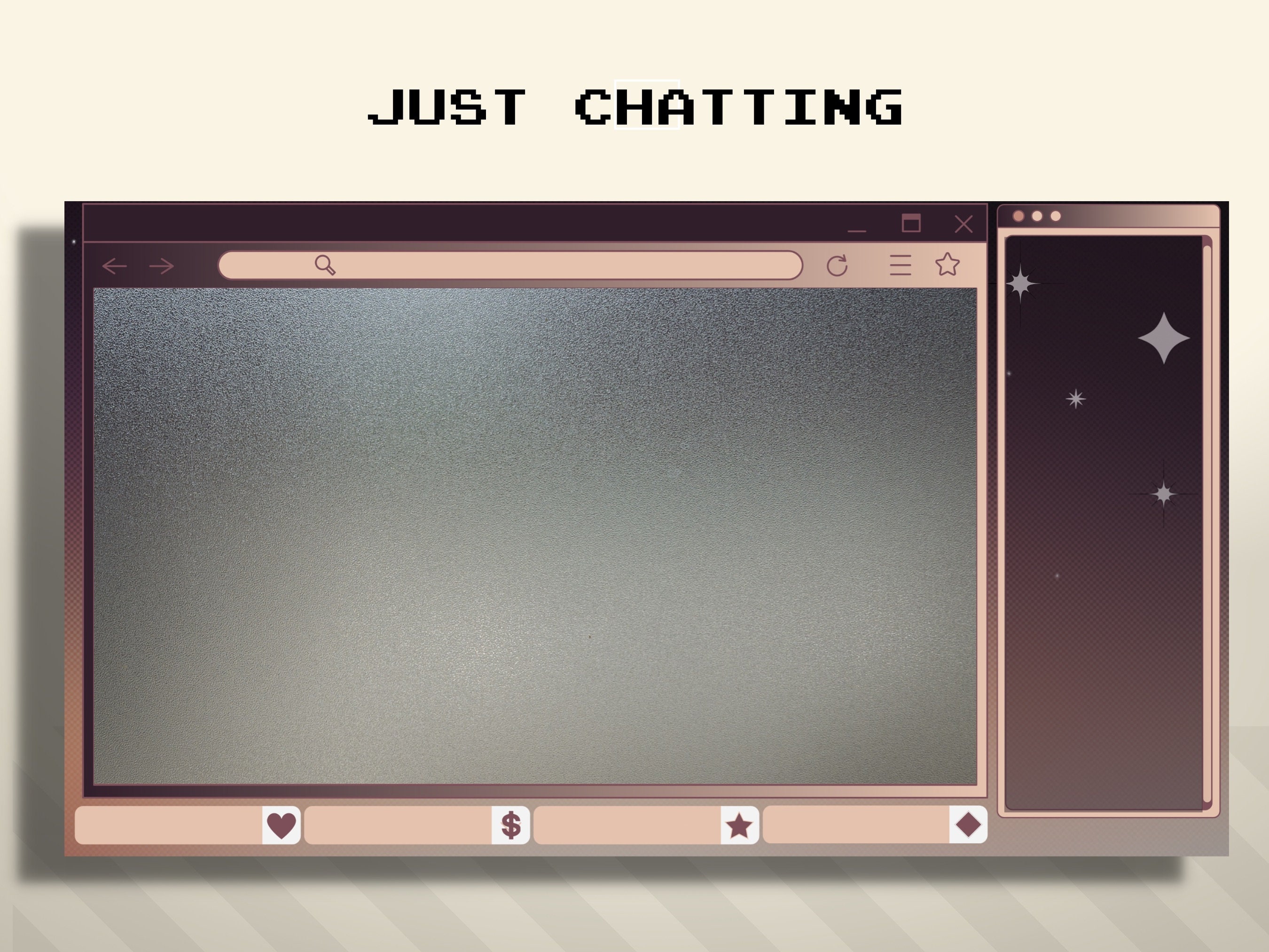 Customizable Animated, Minimalist Twitch Overlay, Aesthetic Stream Pack ...