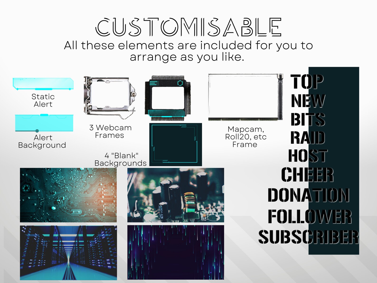 Ttrpg Overlays, Cyber Y2k Overlay, Stream Overlay, Twitch Overlay ...