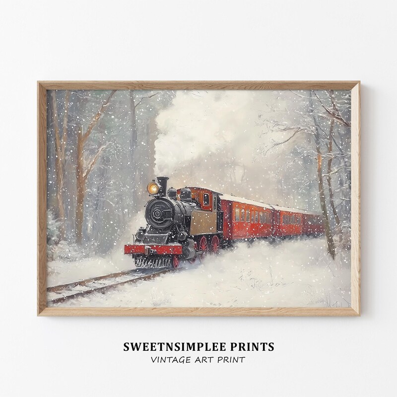 Train Prints - Etsy