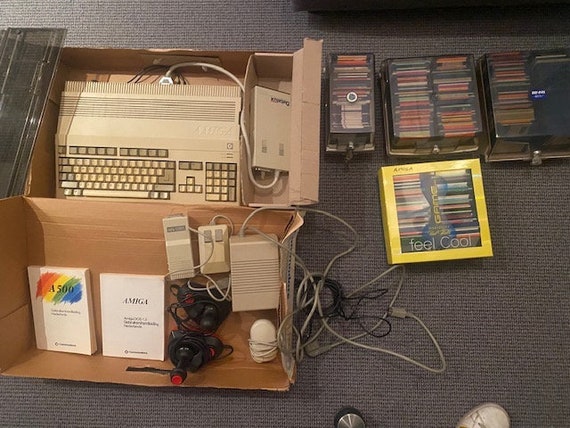Vintage Computer Commodore Amiga 500 Kit - Etsy