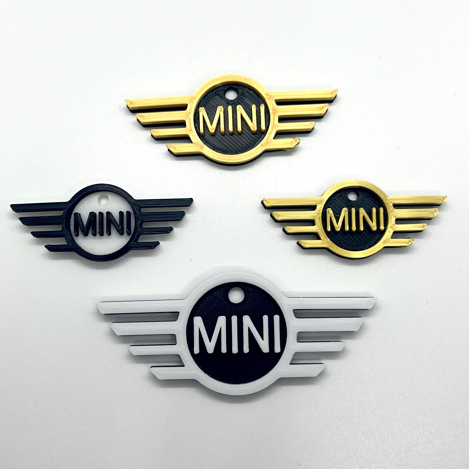 MINI Replica 3D Printed Car Keyrings | Car Gift - Etsy
