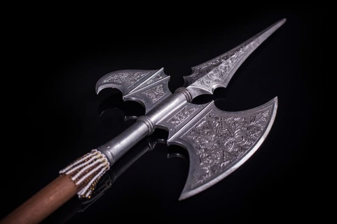 Replica Handmade Medieval Halberd Speared, Best Birthday Gift ...