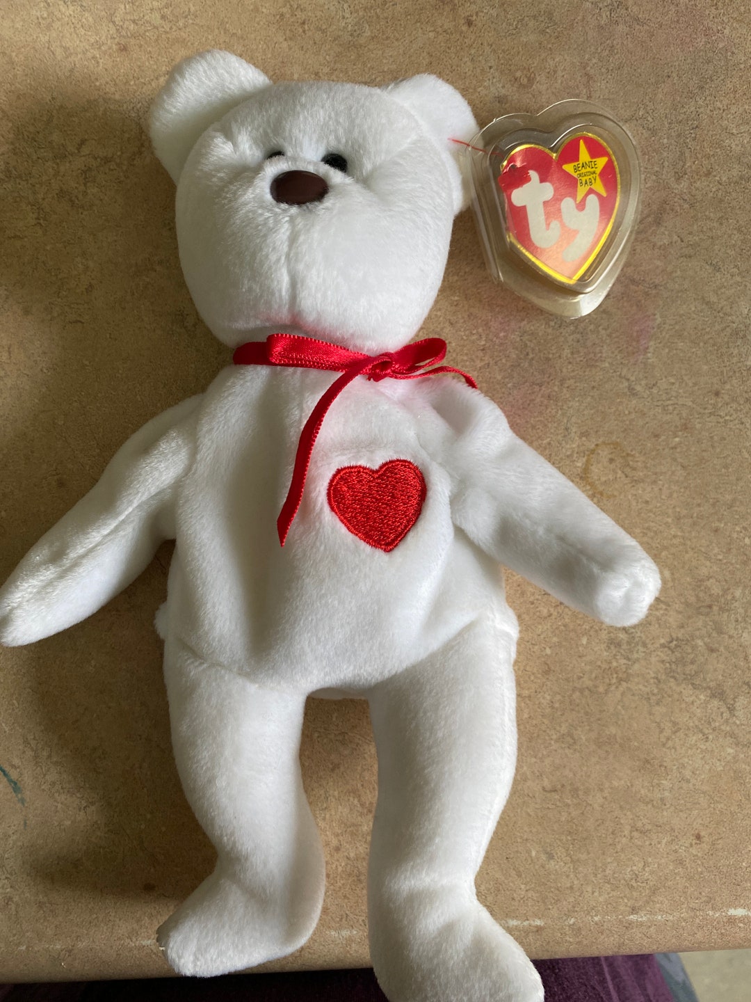 RARE Vintage Valentino Beanie Baby With Tag Errors - Etsy