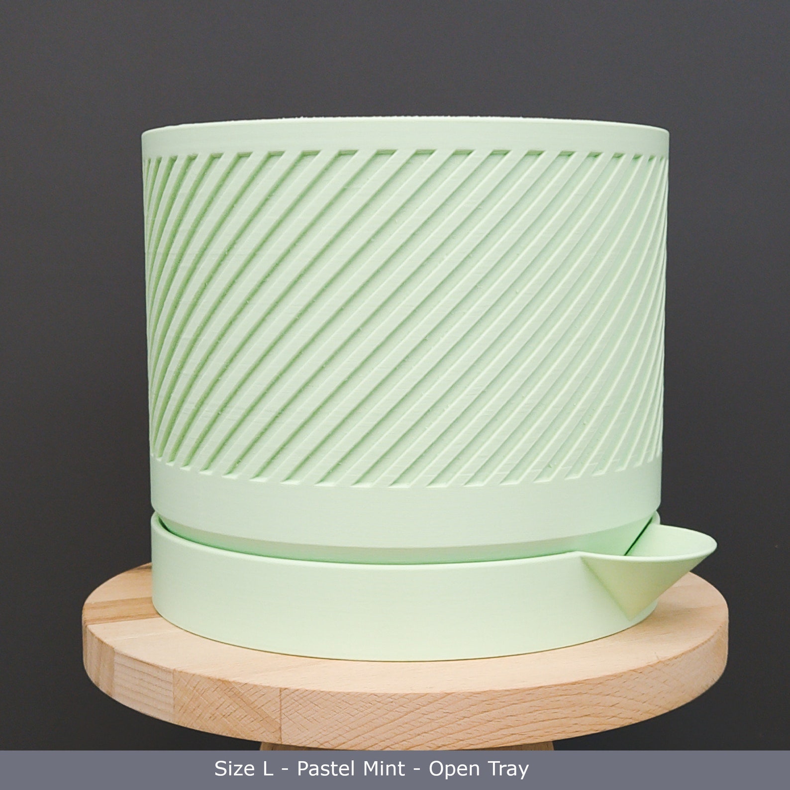 3D Printed Planter, Large Planter With Drainage, Modern Design, Perfect ...