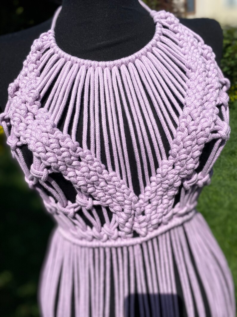 Macrame Clothing Macrame Top Boho Crop Top Festival Outfit - Etsy