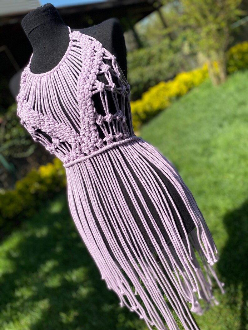 Macrame Clothing Macrame Top Boho Crop Top Festival Outfit - Etsy