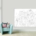Giant Coloring Poster / Creative Coloring Page / Large Coloring for ...