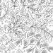 Giant Coloring Poster / Flowers Coloring / Creative Coloring Page ...