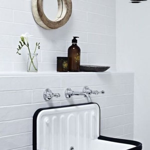 German Vintage Sink Farmhouse Sink Wall-mounted Sink - Etsy