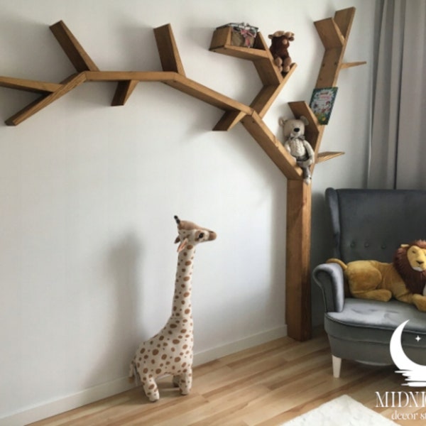 Natural Wood Bookshelf Nursery at Elmer Pritchard blog