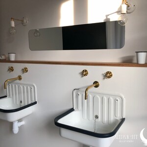 German Vintage Sink Farmhouse Sink Wall-mounted Sink - Etsy