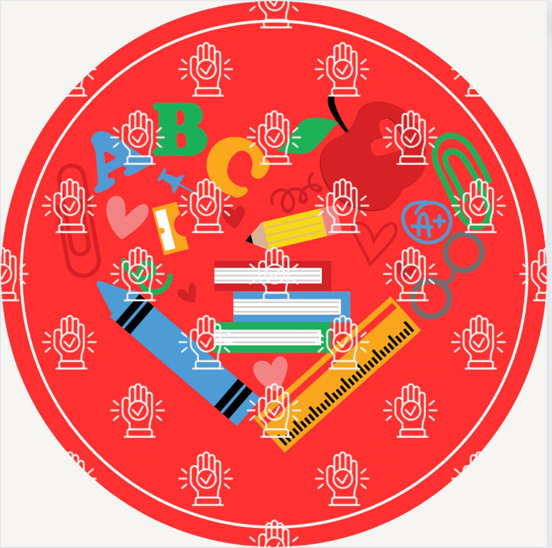 Customizable Colored Table Labels Perfect for the Classroom - Etsy