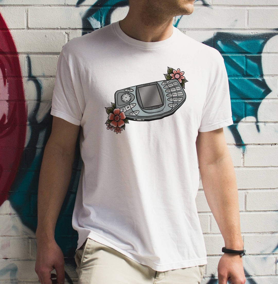 Nokia N-GAGE T-shirt Retro Phone Tshirt Classic Gaming Tee NGAGE Shirt ...