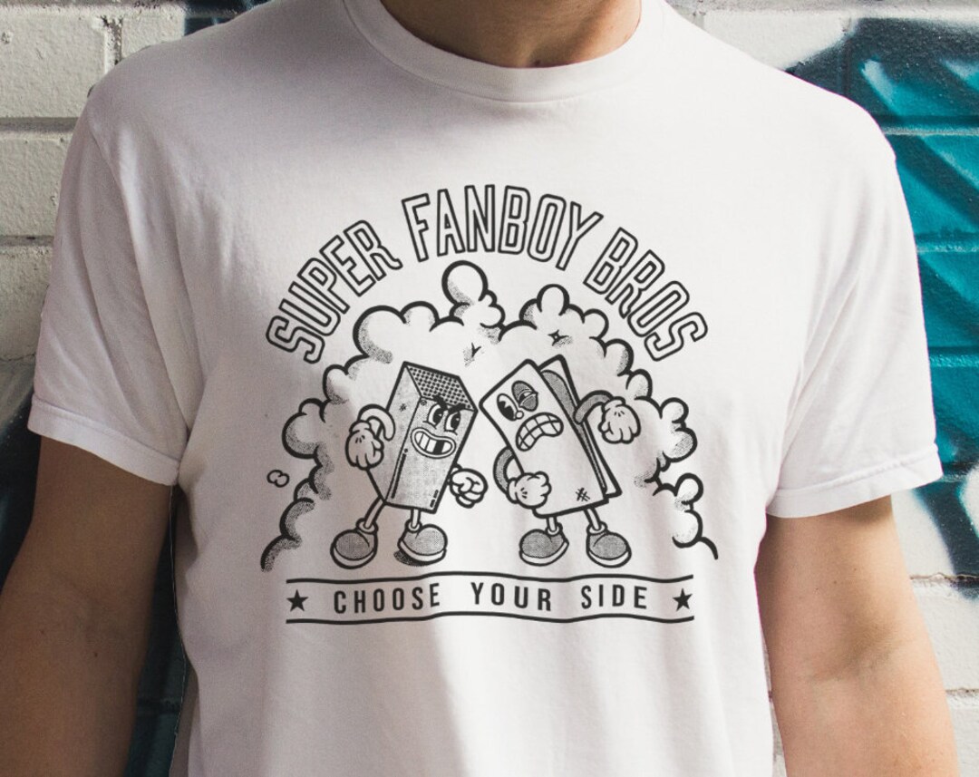 Console Fanboy T-shirt Gaming Console Wars Shirt - Etsy