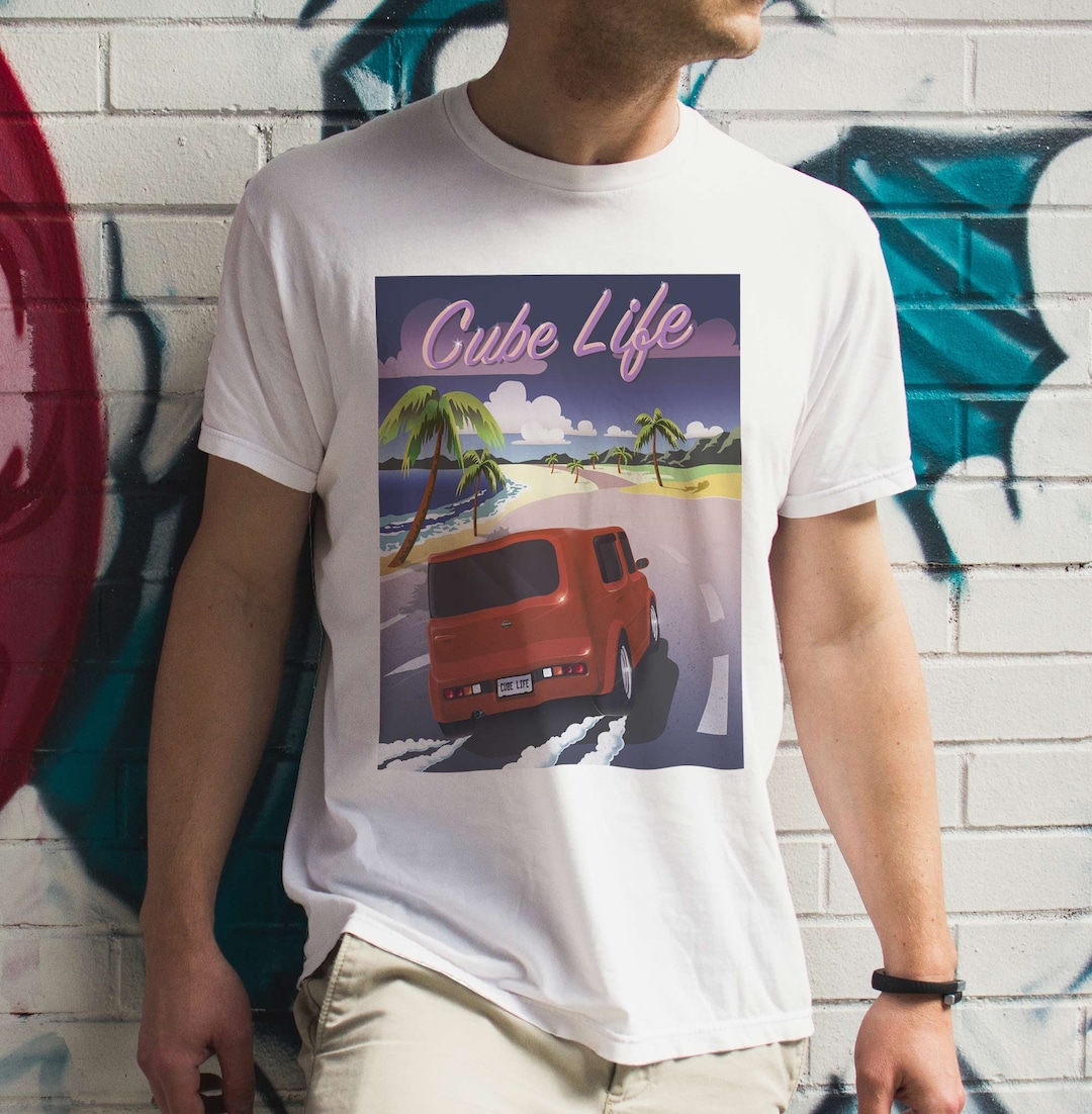 Cube Life T-shirt Nissan Cube Shirt Second Generation Box Car Tshirt - Etsy
