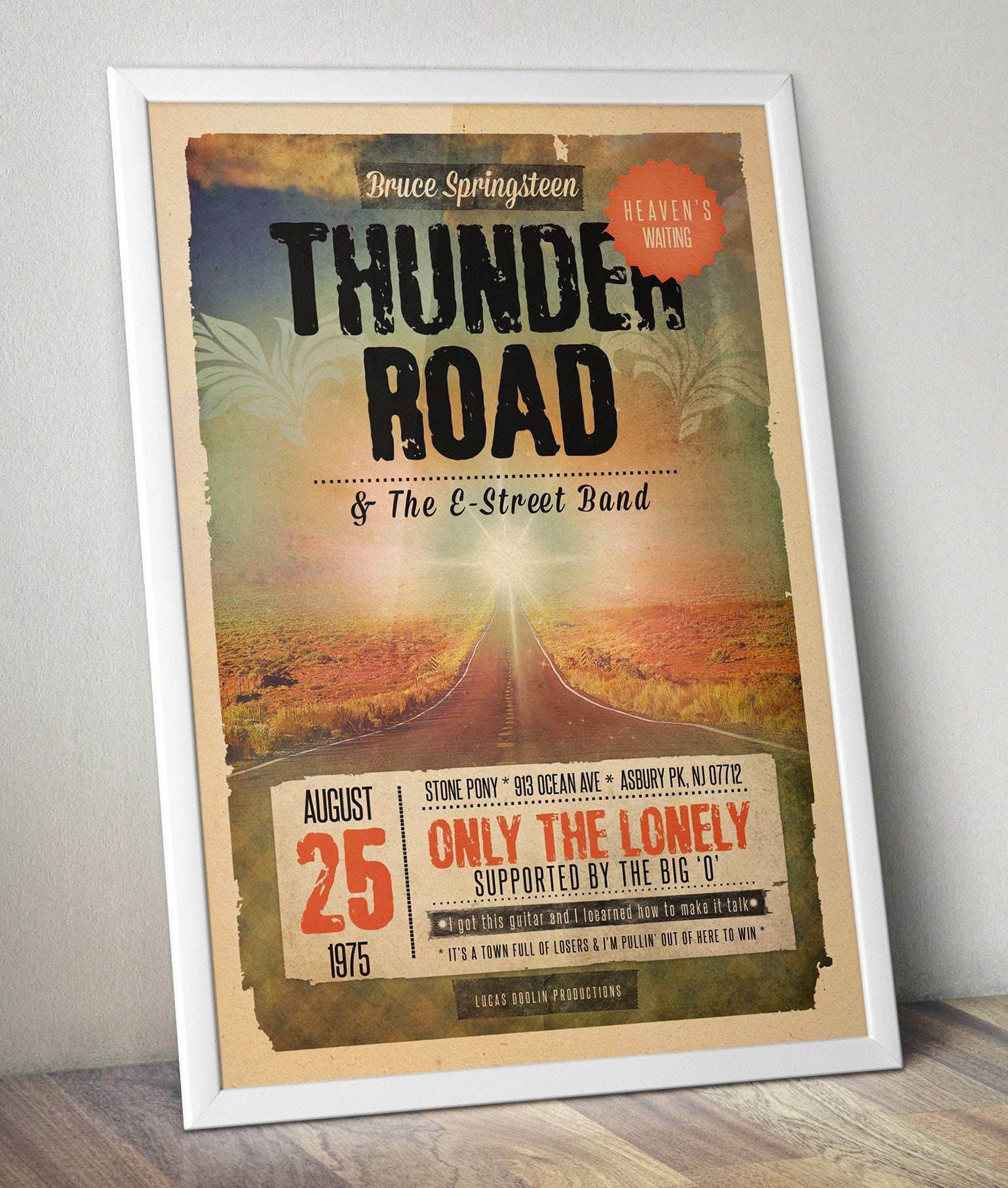 Thunder Road Movie Poster