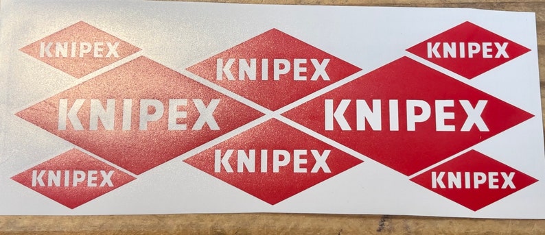 Knipex Decal Sticker Set X 8 Workshop Systainer Tool - Etsy
