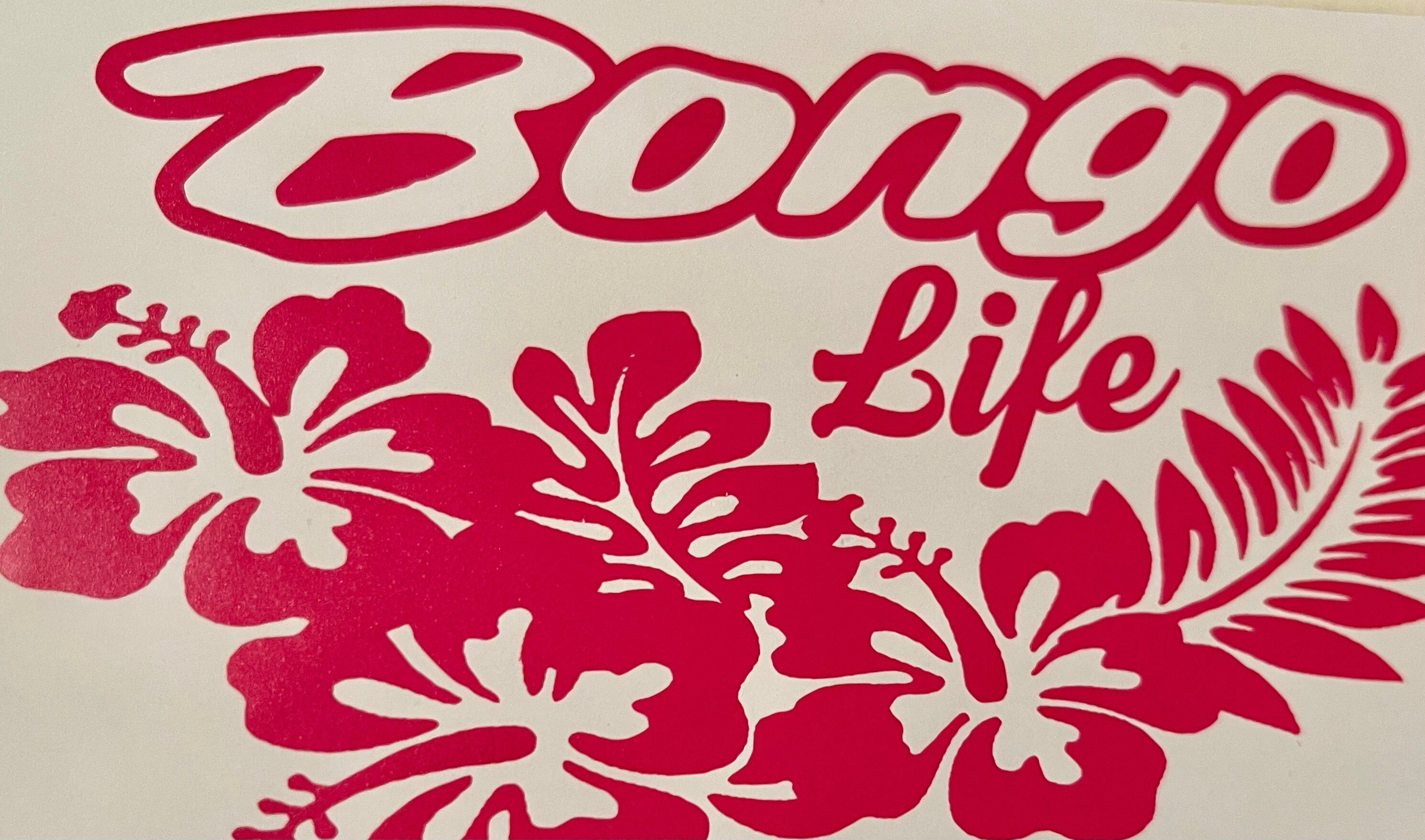 Bongo Life Van Decal Sticker Campervan Motorhome Surfbus - Etsy